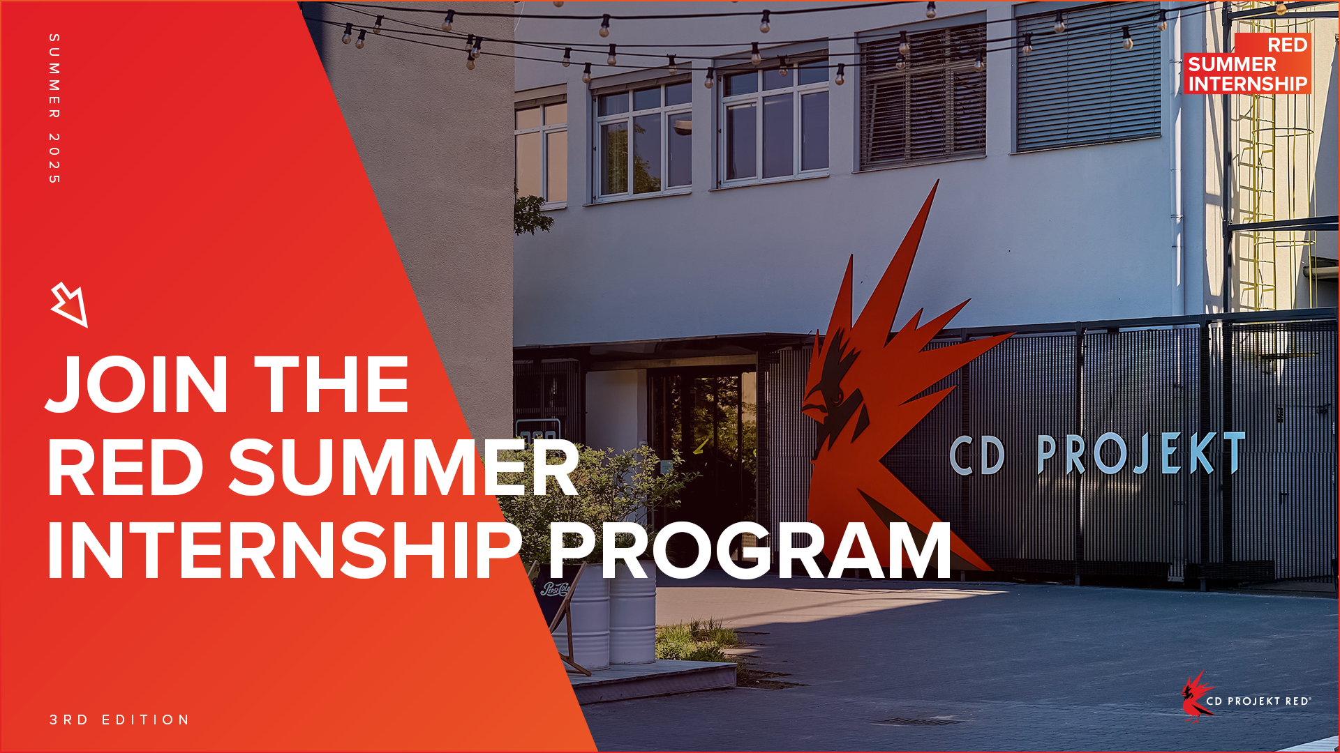 WALKING THROUGH THE RED SUMMER INTERNSHIP — CD PROJEKT RED — Award-Winning Creator of Story ...