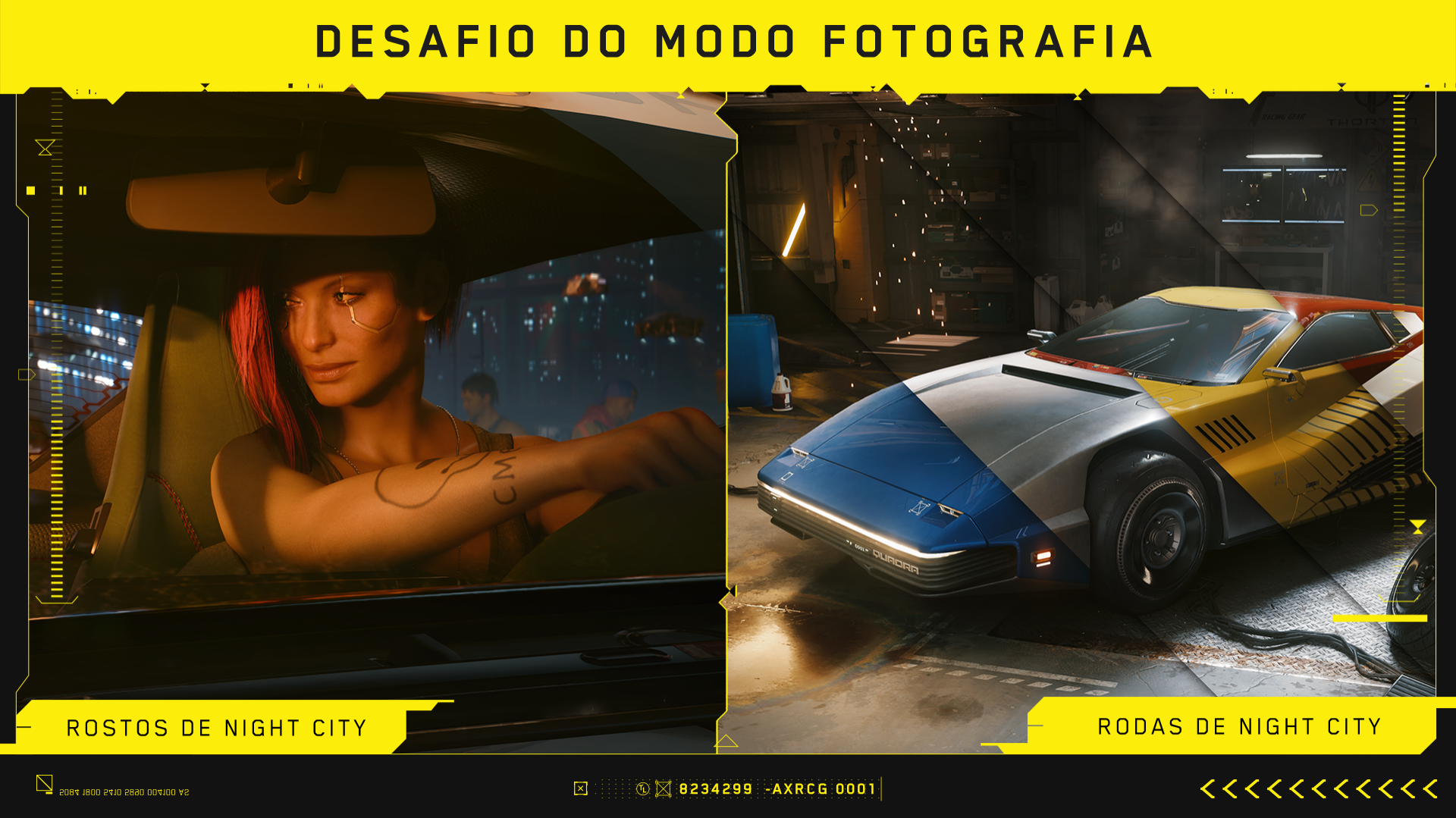 Nos mostre suas habilidades no Desafio do Modo Fotografia 3.0 - Sede do universo Cyberpunk 2077 ...